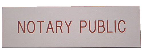 Notary Public Supplies by Metro Stamp