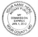Notary Public Supplies by Metro Stamp